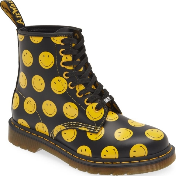 Dr. Martens | Shoes | Dr Martens X Smiley 46 Boots | Poshmark
